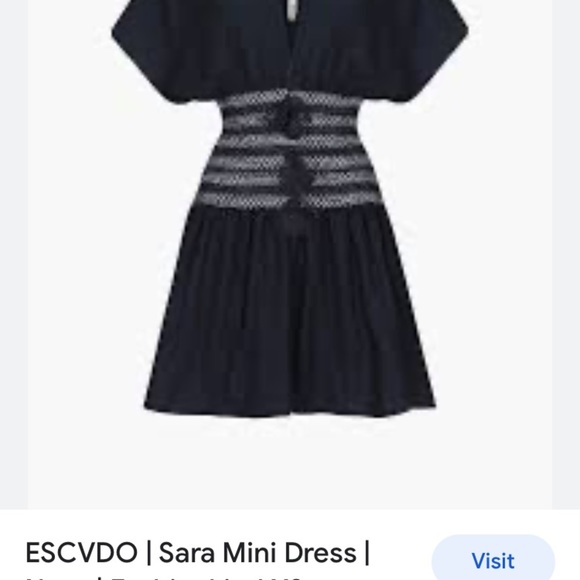 ESCVDO | Dresses | Escvdo Sara Mini Dress | Poshmark